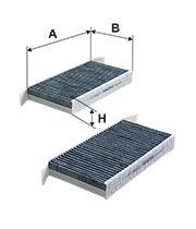 CABIN FILTERS - K 1235A-2x - Filtron